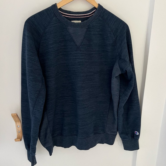 Champion | Sweaters | Champion Navy Blue Crewneck Sweater | Poshmark
